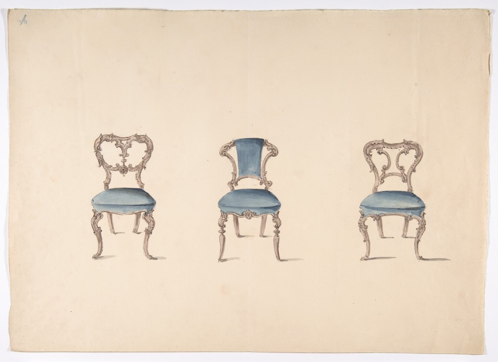 Cozy Flash: “Three Blue Chairs” – Wyngraf